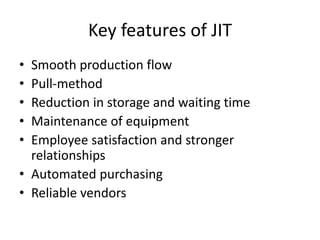 Just in time system | PPT