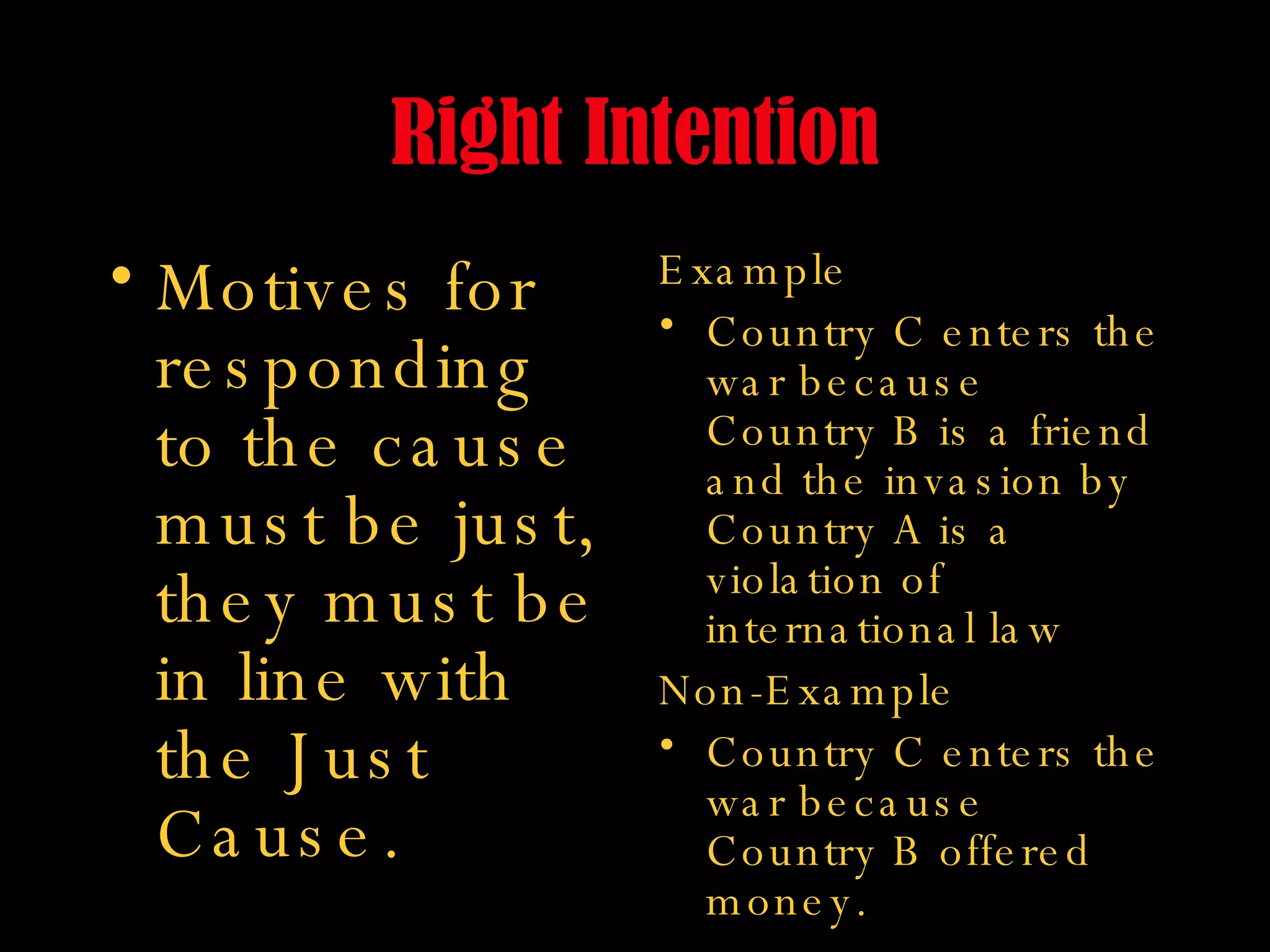 Just War Theory | PPT