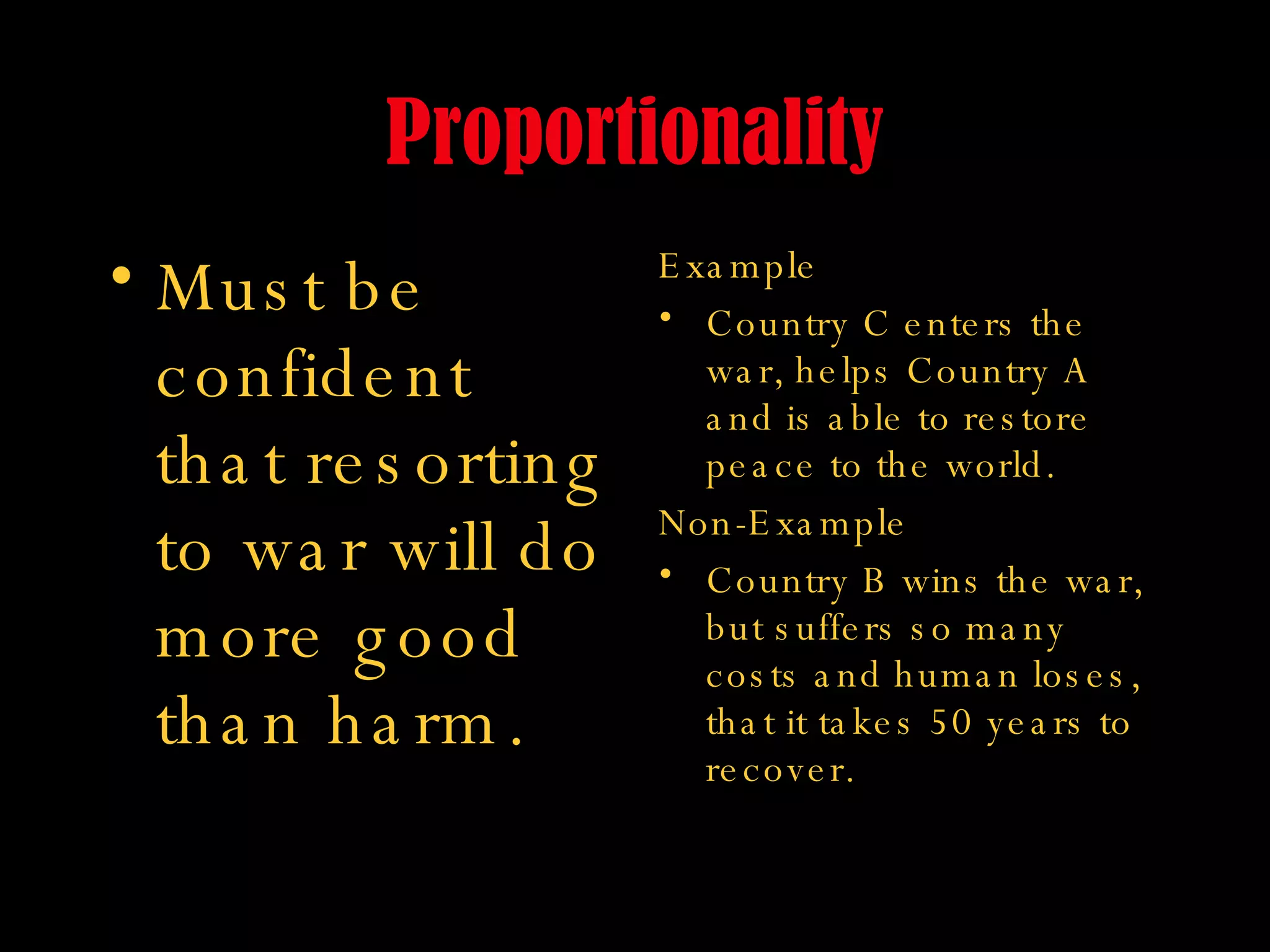 Just War Theory | PPT