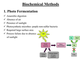 Biohydrogen production | PPTX