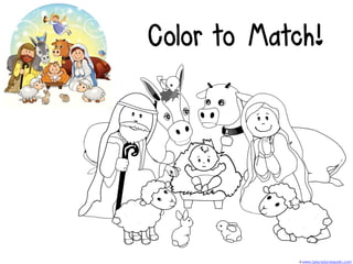 Just color christmas_nativity | PDF | Christianity | Religion ...