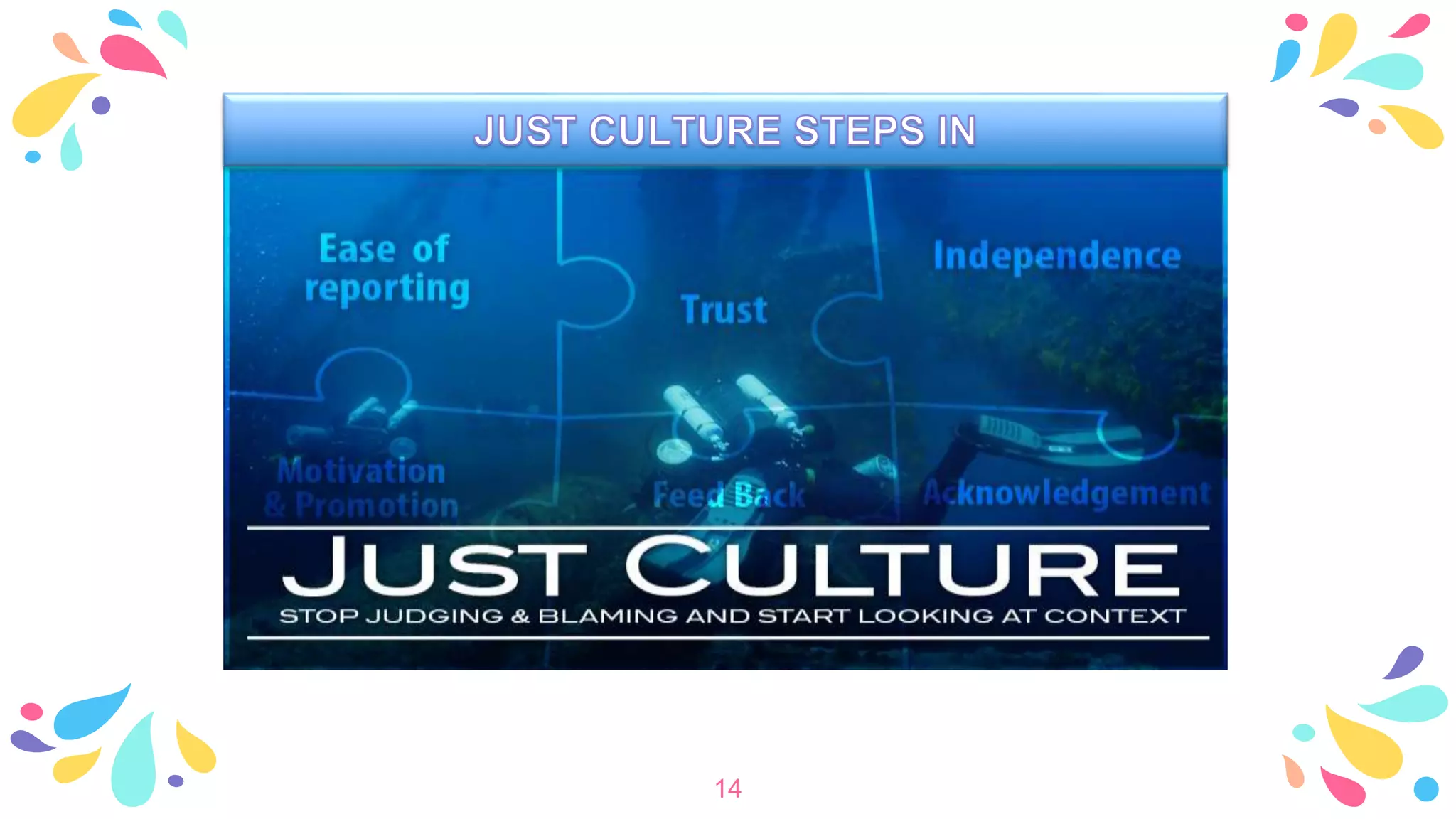 Just culture in health care system | PPTX