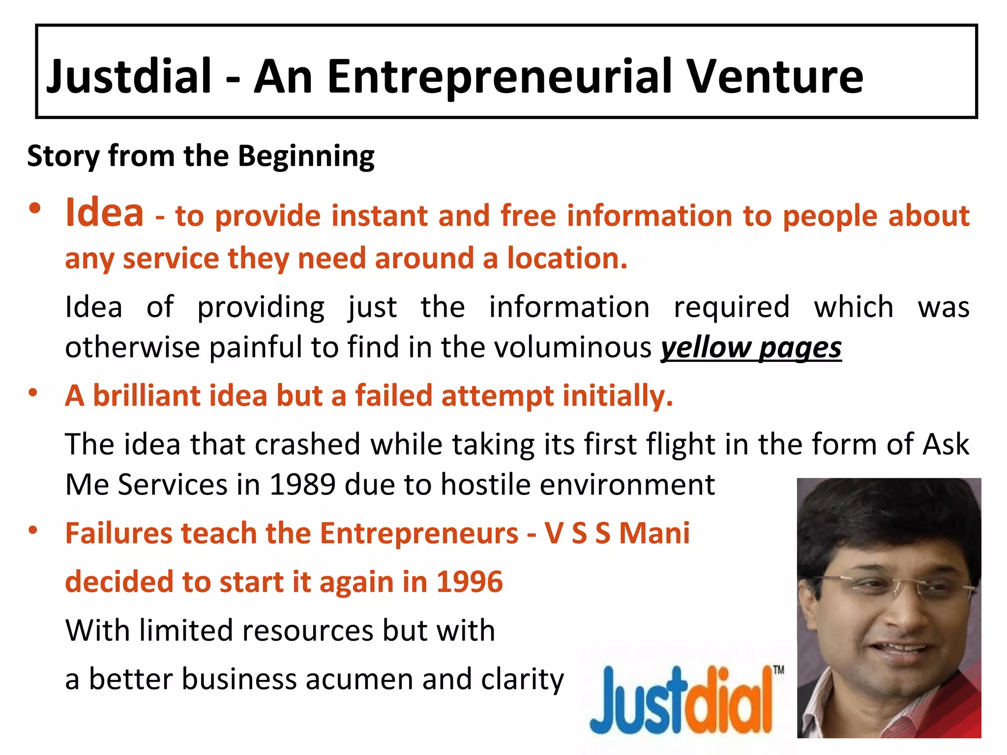 Justdial business model | PPT
