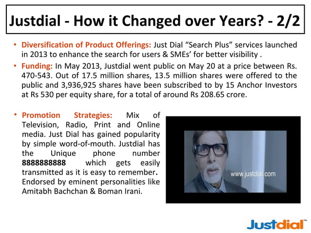 Justdial business model | PPT