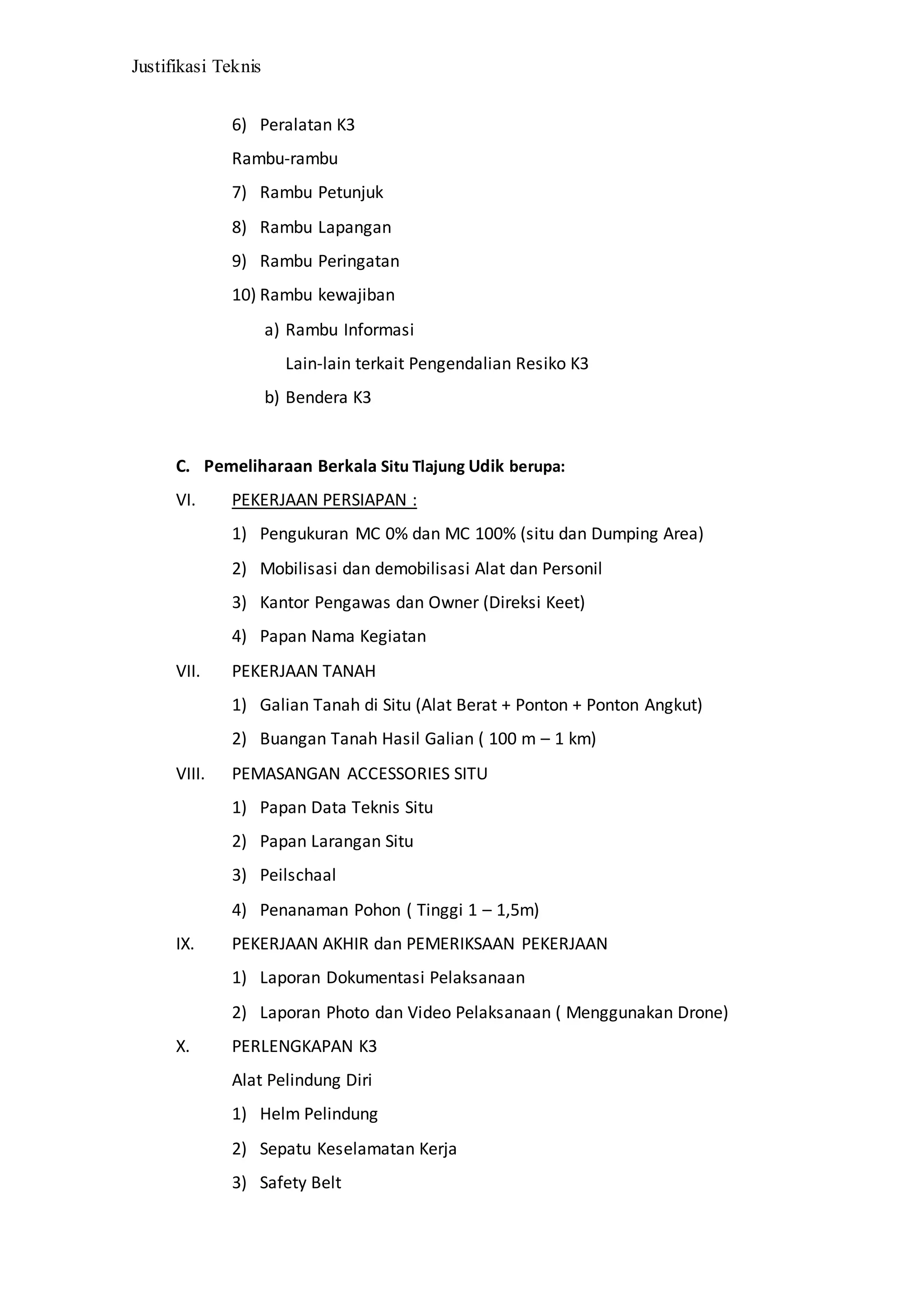 Justek situ tlajung udik hilir | DOCX