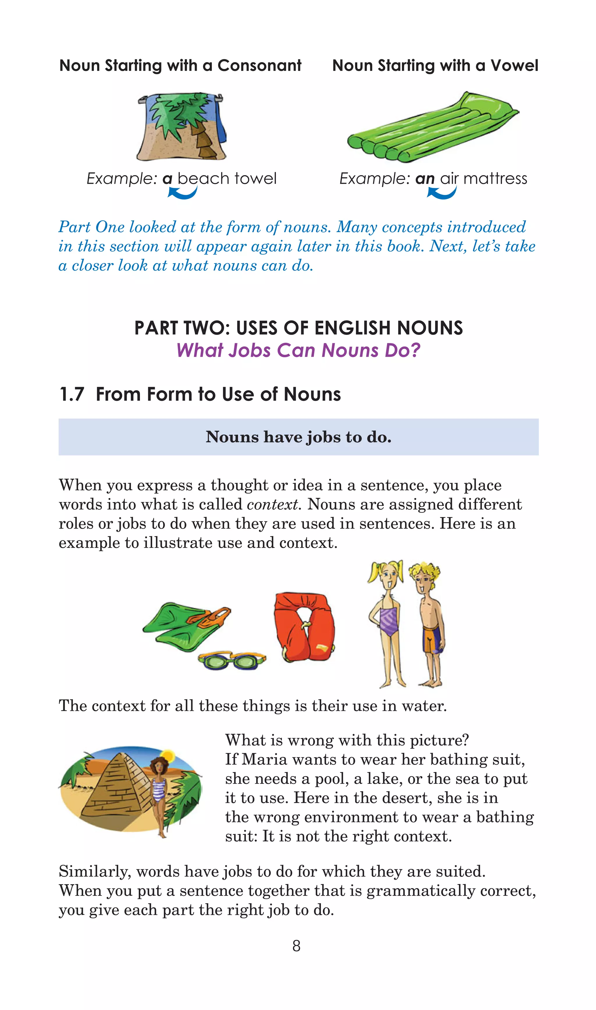 Just enough english grammar illustrated | PDF