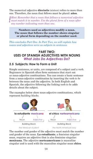 Just enough spanish grammar illustrated | PDF
