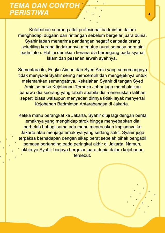 Komsas: Justeru Impian Di Jaring (Tingkatan 3) | PDF