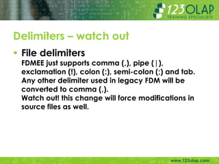 FDM to FDMEE migration utility | PDF | Web Development | Internet
