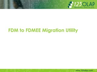 FDM to FDMEE migration utility | PDF | Web Development | Internet