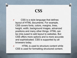 Just for Kids | PPTX | Web Design and HTML | Internet