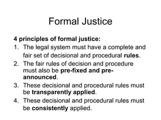Justice- some ideas to help you understand the topic | PPT | Law