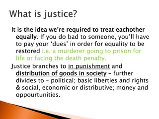 Justice | PPTX