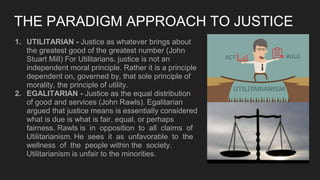 Ethics Week 11-Justice.pptx | Law