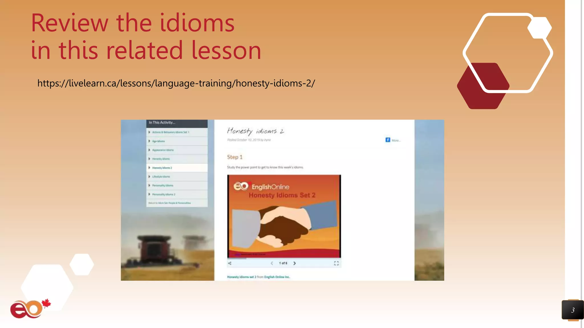 Justice - Based on Honesty Idioms Set 2.pptx