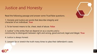 Justice - Based on Honesty Idioms Set 2.pptx