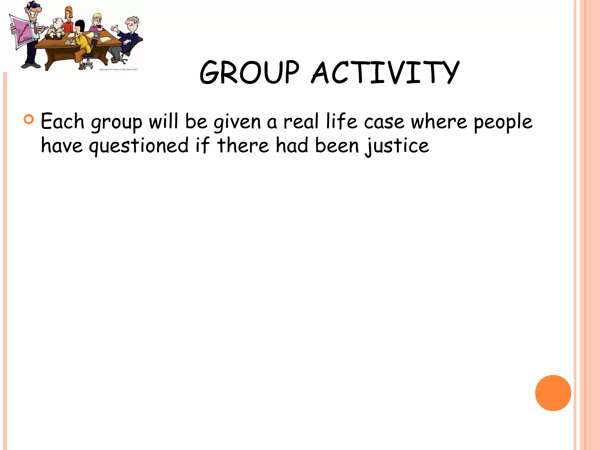 Justice injustice | PPT