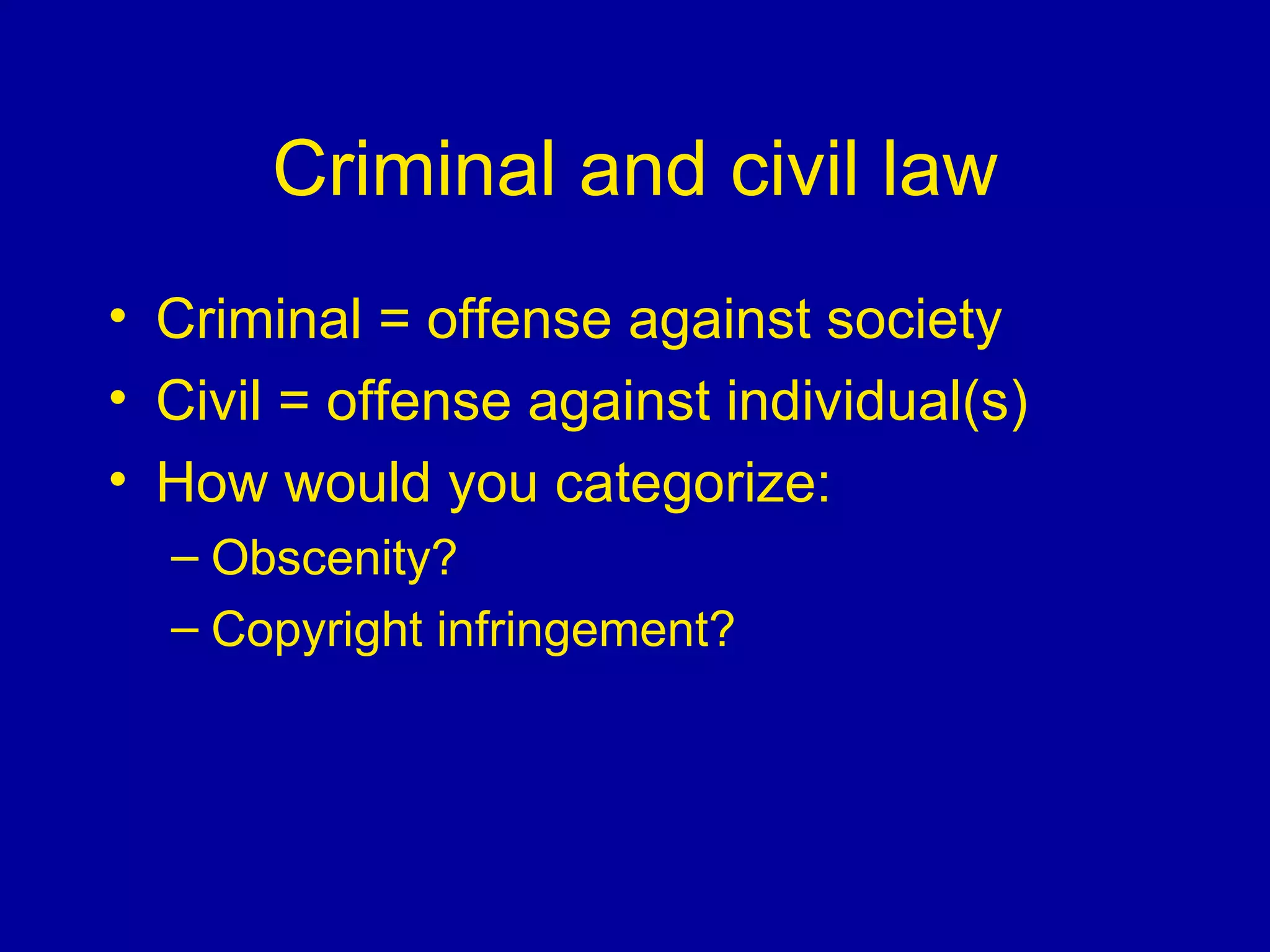The American Legal System: An Overview | PPT