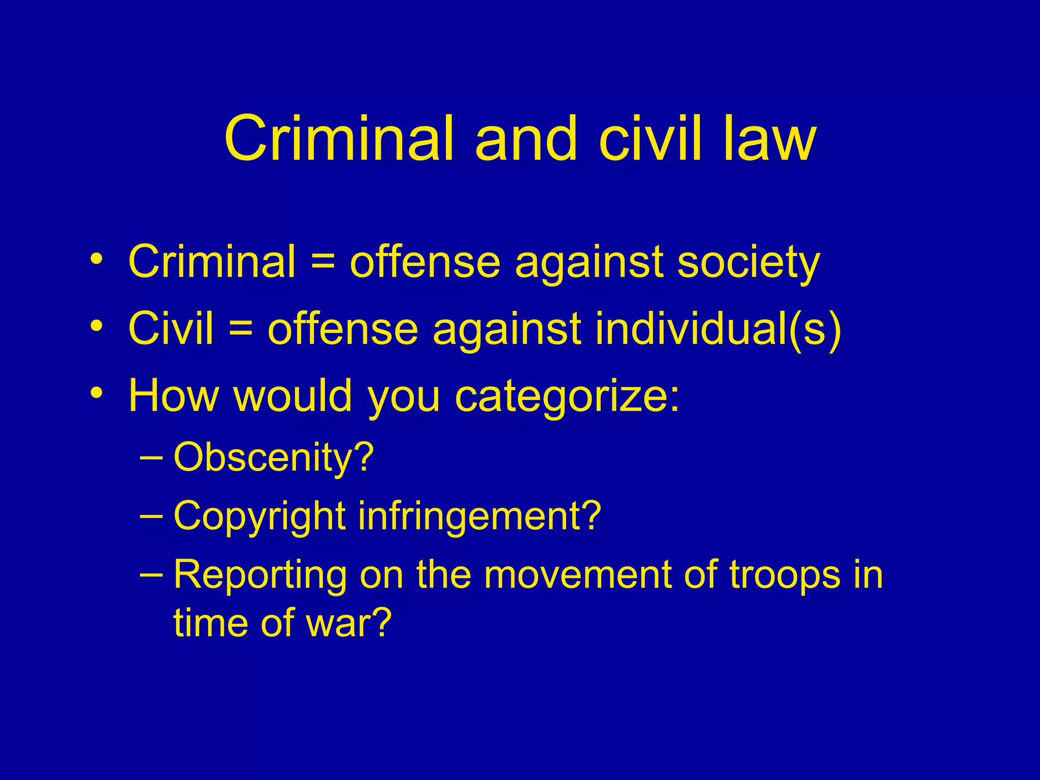 The American Legal System: An Overview | PPT