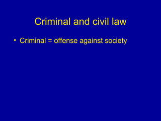 The American Legal System: An Overview | PPT