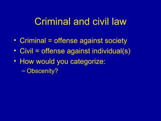 The American Legal System: An Overview | PPT