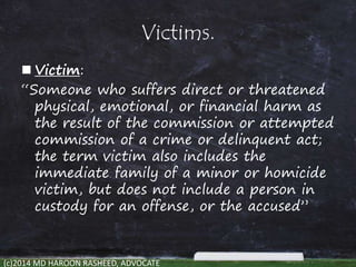 Justice for victims | PPT
