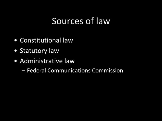 The American legal system: An overview | PPTX