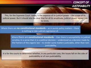 Justiciability | PPTX