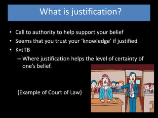 Justification | PPTX