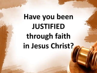 Justification | PPTX