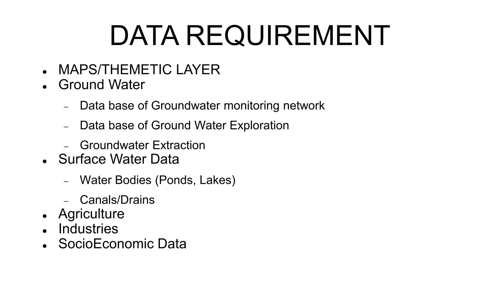 Justification of aquifer Mapping in pptx | PPT