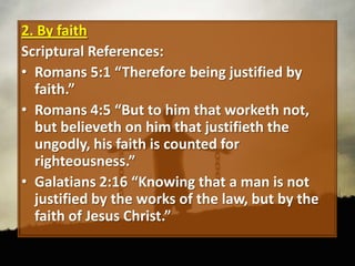 Justification | PPTX