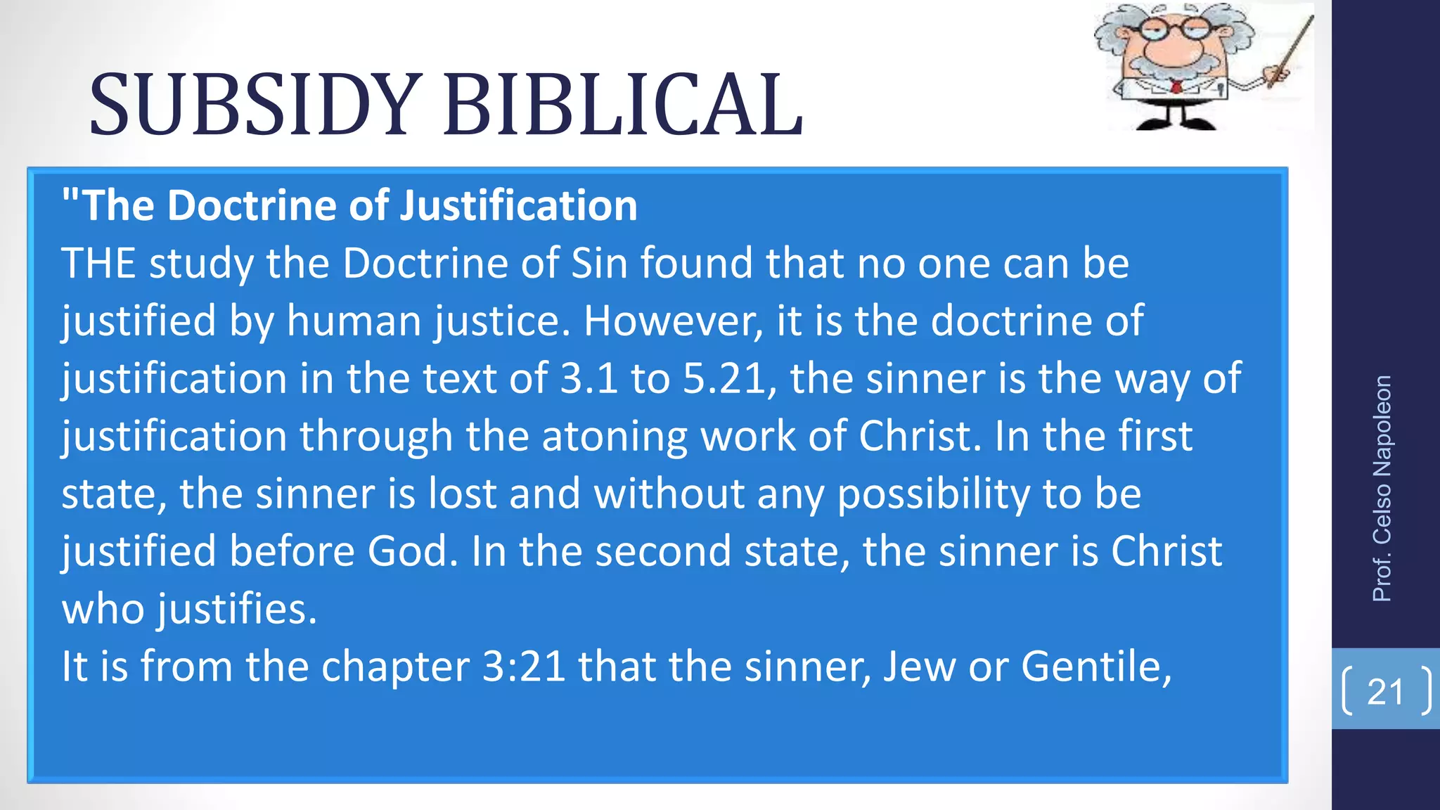 Justification by faith alone in jesus christ | PPTX