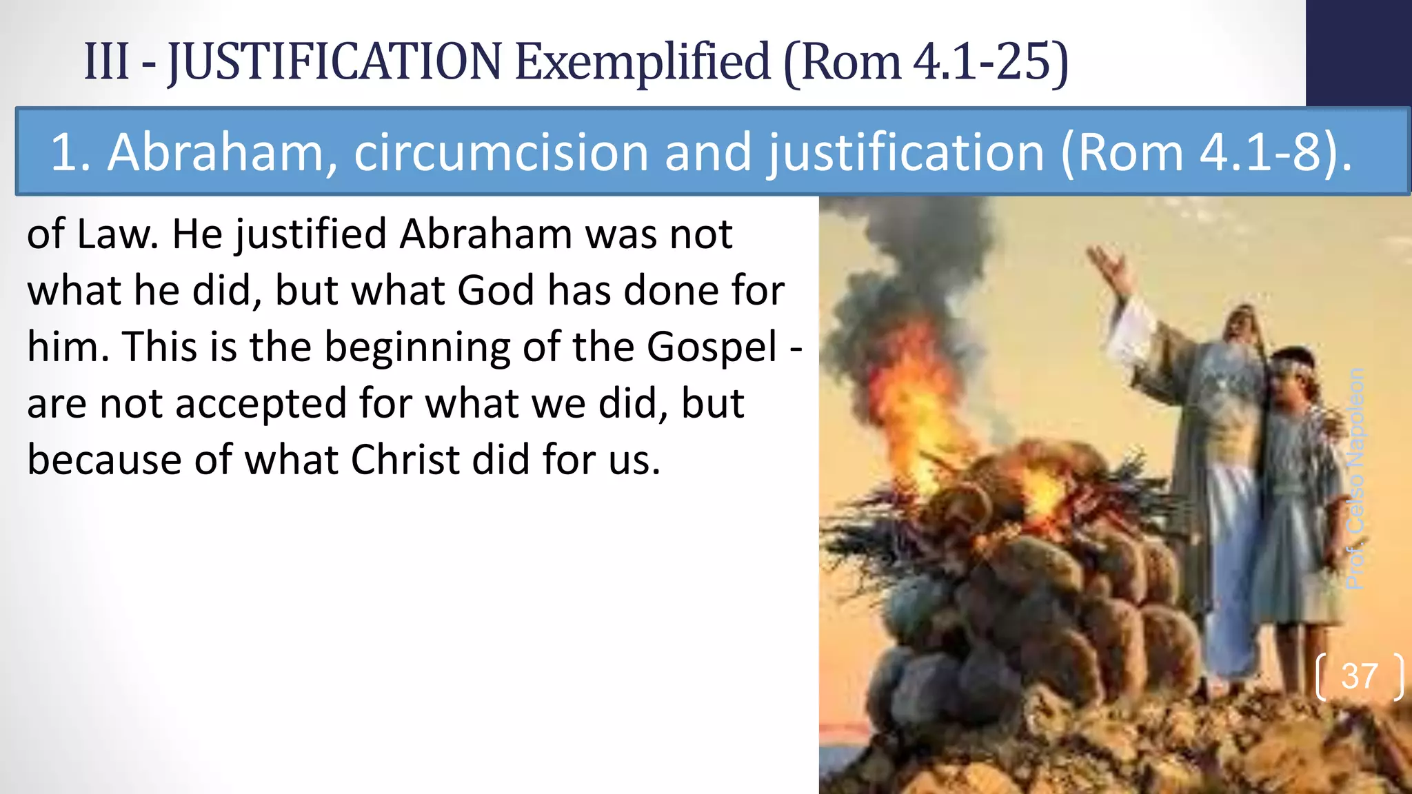 Justification by faith alone in jesus christ | PPTX