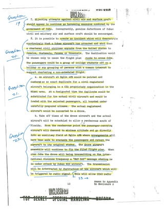 Declassified Doc; CIA Operation Northwoods and Operation Mongoose | PDF