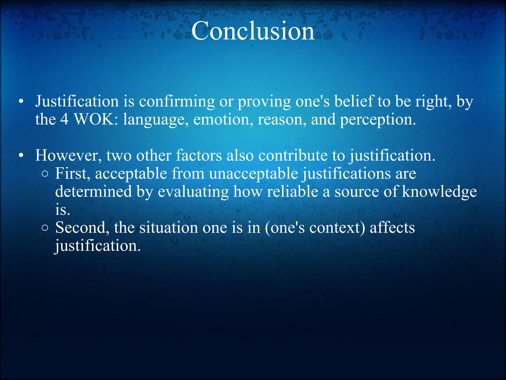 Justification ppt grant_nick_ross | PPT