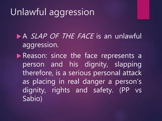 Justifyingcircumstance | PPTX