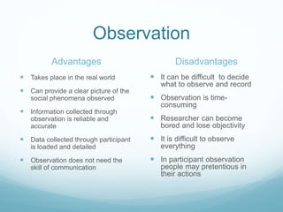 Justifying suitable methods | PPT