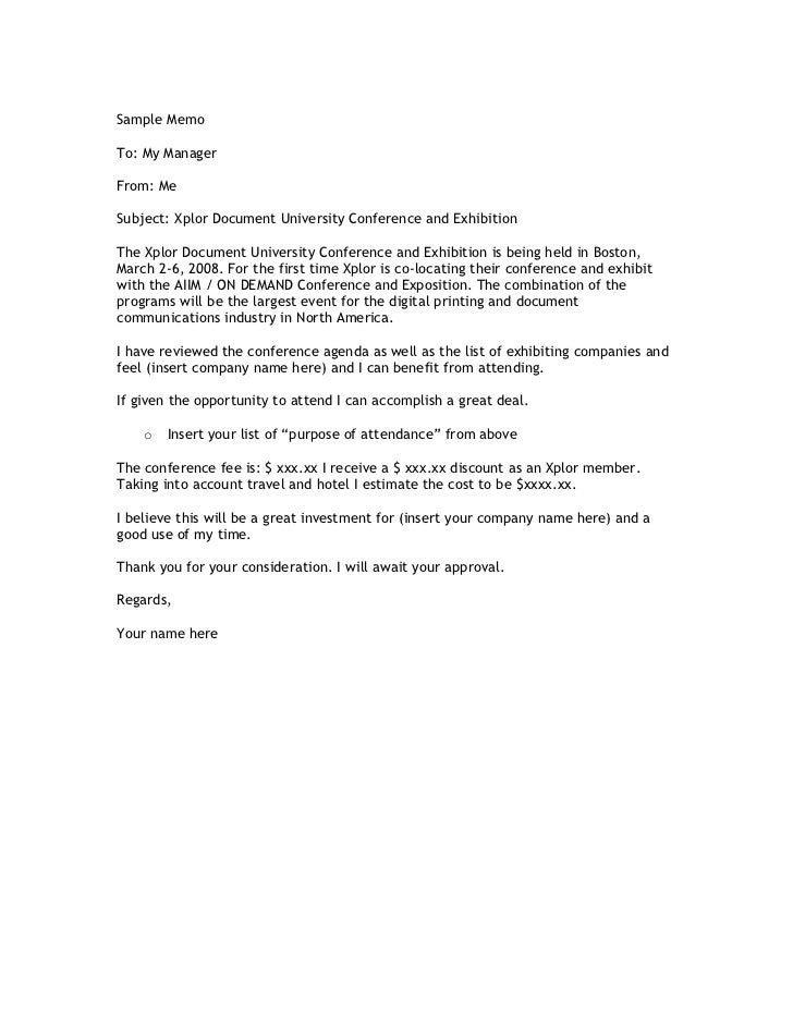 Justifying Your Attendance at Any Conference