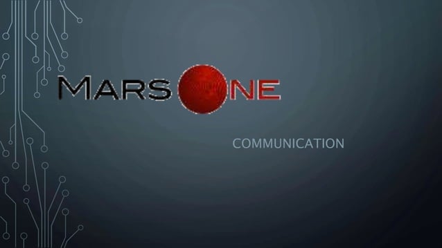 Justin's Mars One Project | PPTX