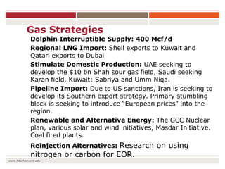 Gulf Gas Development: A Rational Development Strategy | PPT | Power and ...
