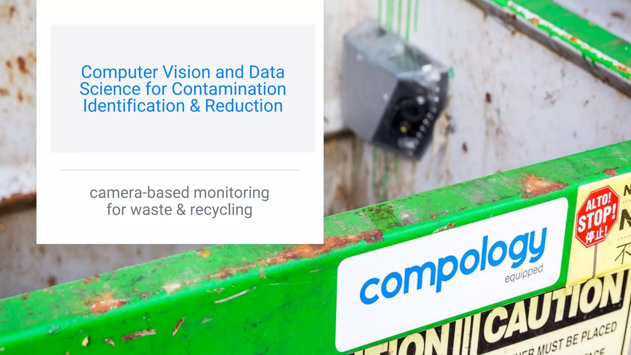 Justin Armstrong - Applying Computer Vision to Reduce Contamination in ...