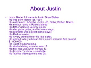 Justin bieber | PPT