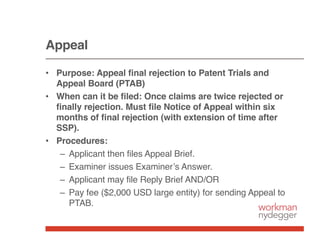 Overview of After Final Practice at the USPTO- Justin Cassell | PDF