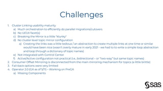 Zero Down Time Move From Apache Kafka to Confluent With Justin Dempsey | Current 2022 | PPT