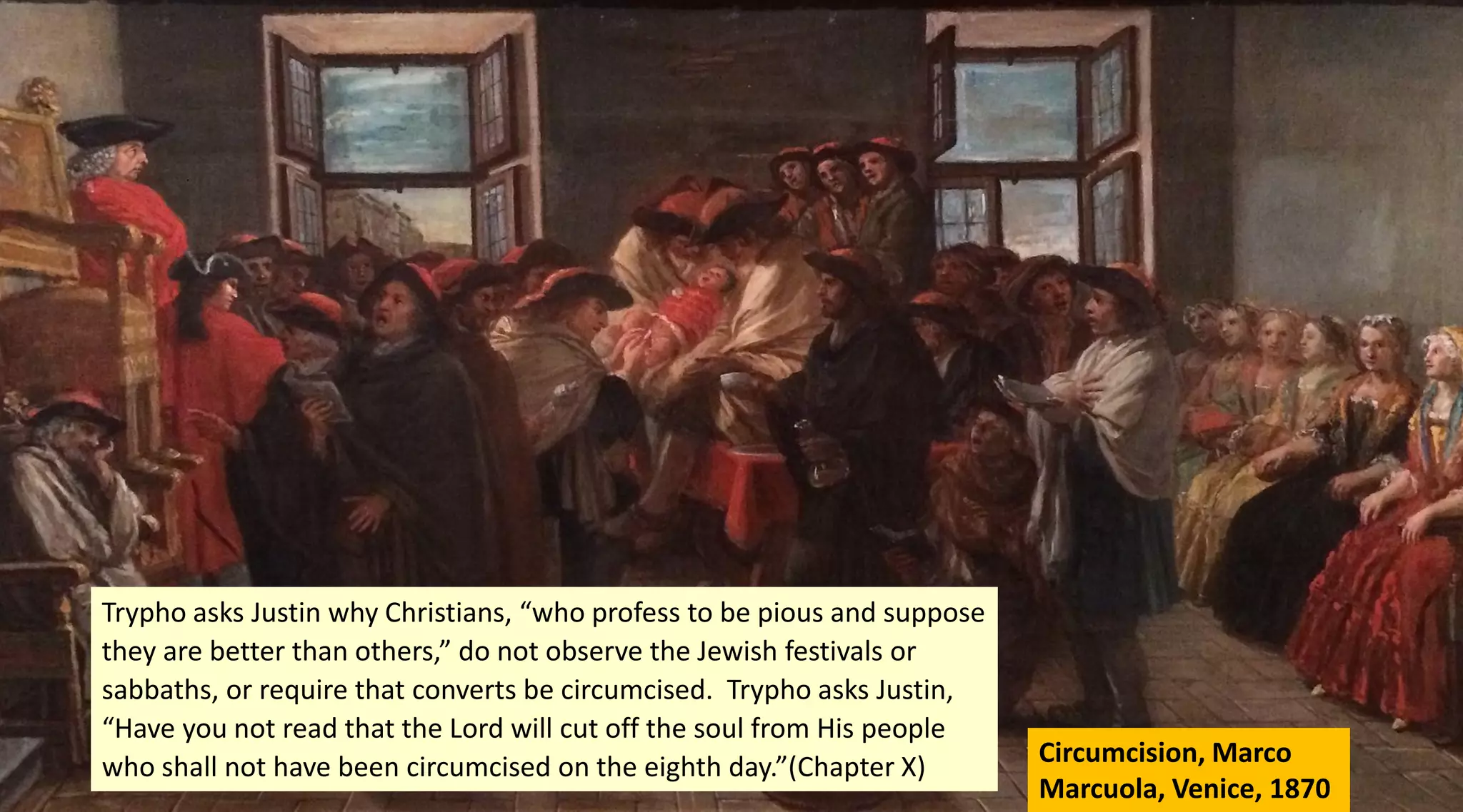 St Justin Martyr's Dialogue With Trypho, a Jew, on Circumcision, Jesus ...