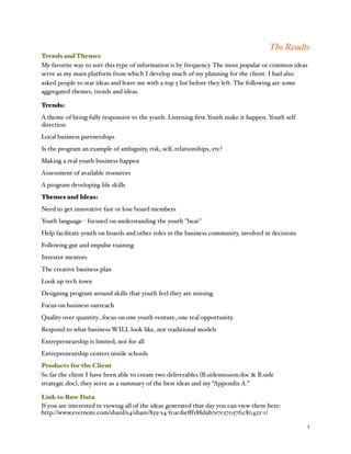 Summary: Brainstorm Session | PDF