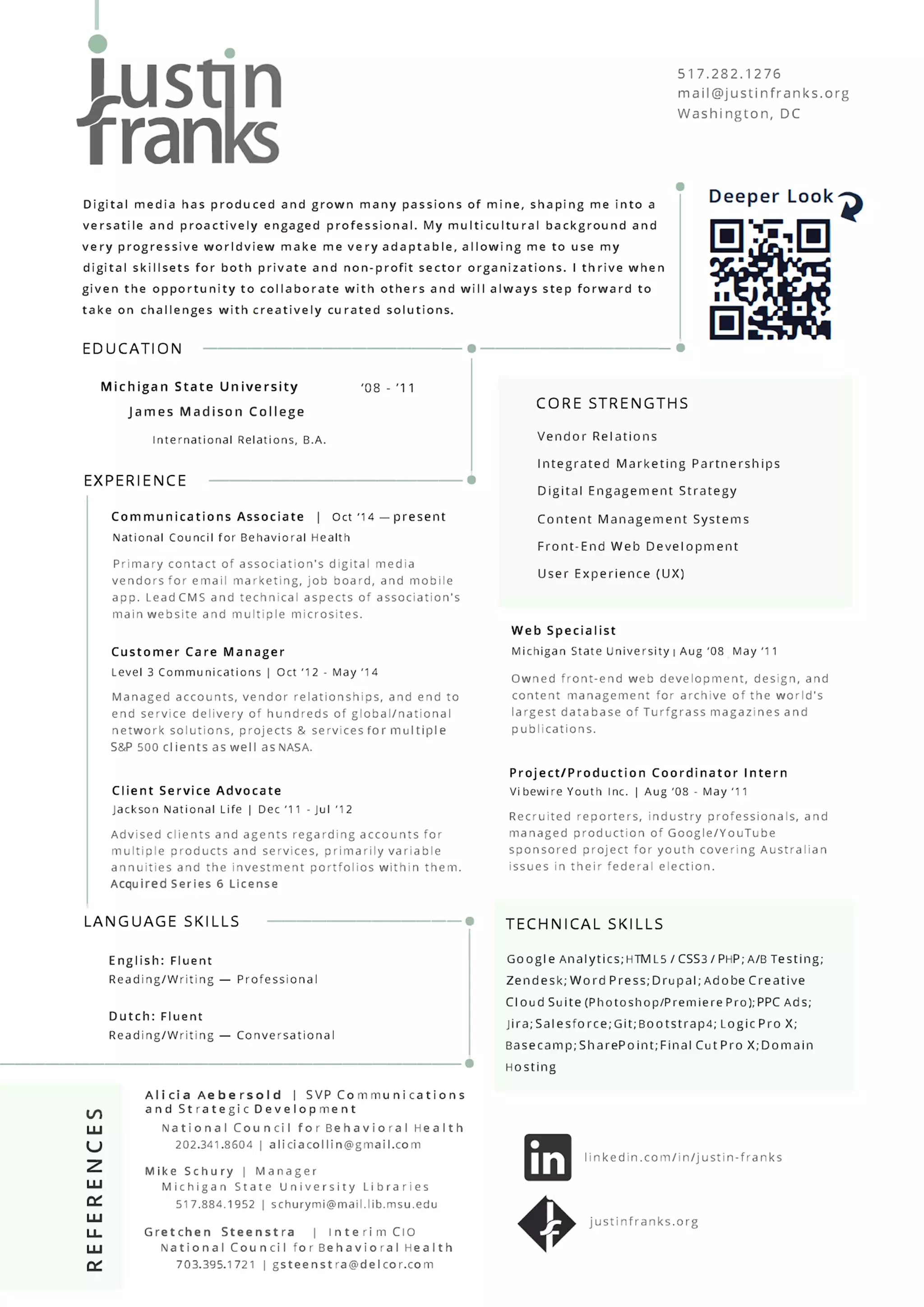 Justin Franks - Resume | PDF