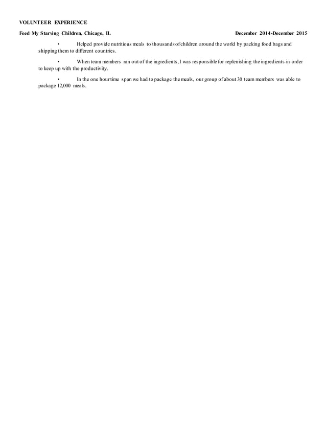 Justin Radde Resume | DOCX | Logistics | Business