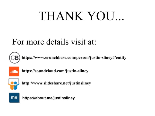 Justin Sliney Extensive Traveling Experience | PPT